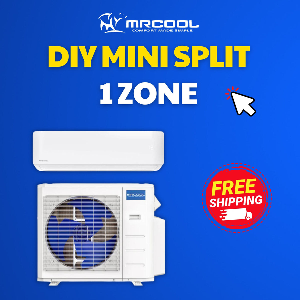 Shop Mr Cool Mini Split – Single Zone Mini Split DIY AC – FrosthubUSA