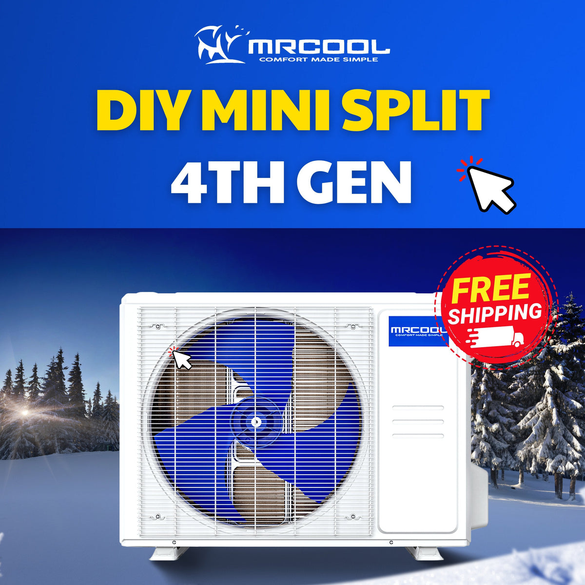 Shop Mr Cool Mini Splits - 4th Gen DIY AC Systems – FrosthubUSA